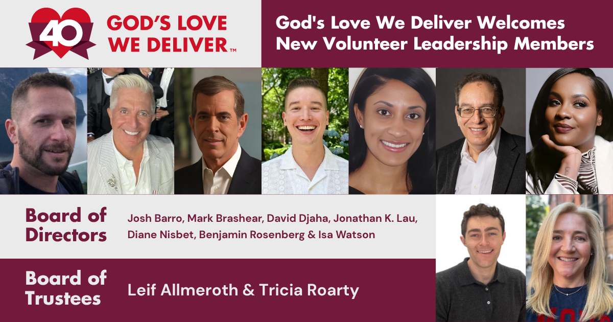 Welcoming New Leadership to our Board of Directors and Board of ...