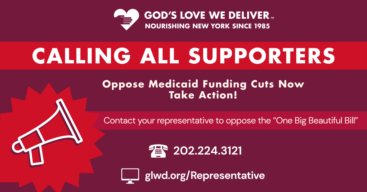 Call to Action: Protect Medicaid, Protect our Clients - God's Love We ...