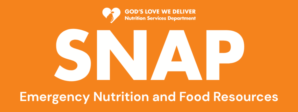 Emergency Resources - SNAP - God's Love We Deliver | God's Love We Deliver